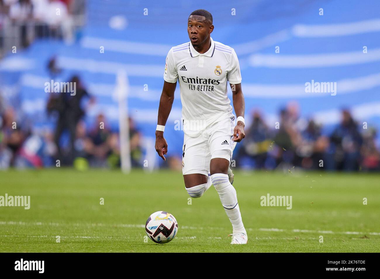Madrid, Madrid, Spain. 16th Oct, 2022. David Alaba of Real Madrid ...