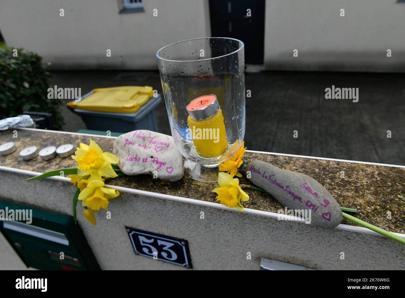 In front of his home, tributes to Argentinian Emiliano Sala, former ...