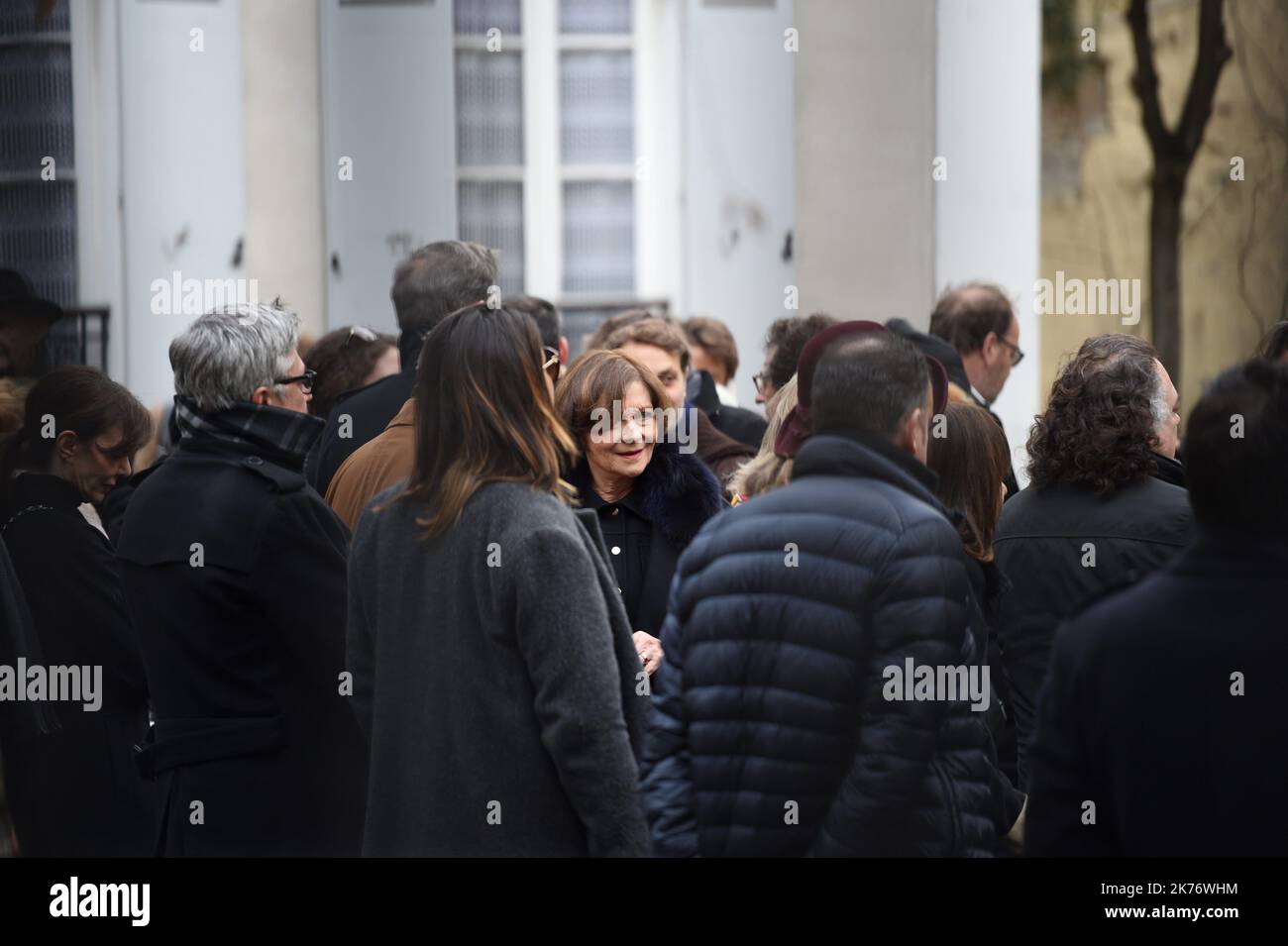 Obsèques de Michel Legrand à la Cathédrale Orthodoxe de Paris, en ...