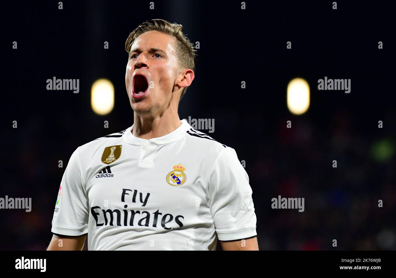MARCOS LLORENTE during the Cope de Rey Quarter Final Second Leg match ...