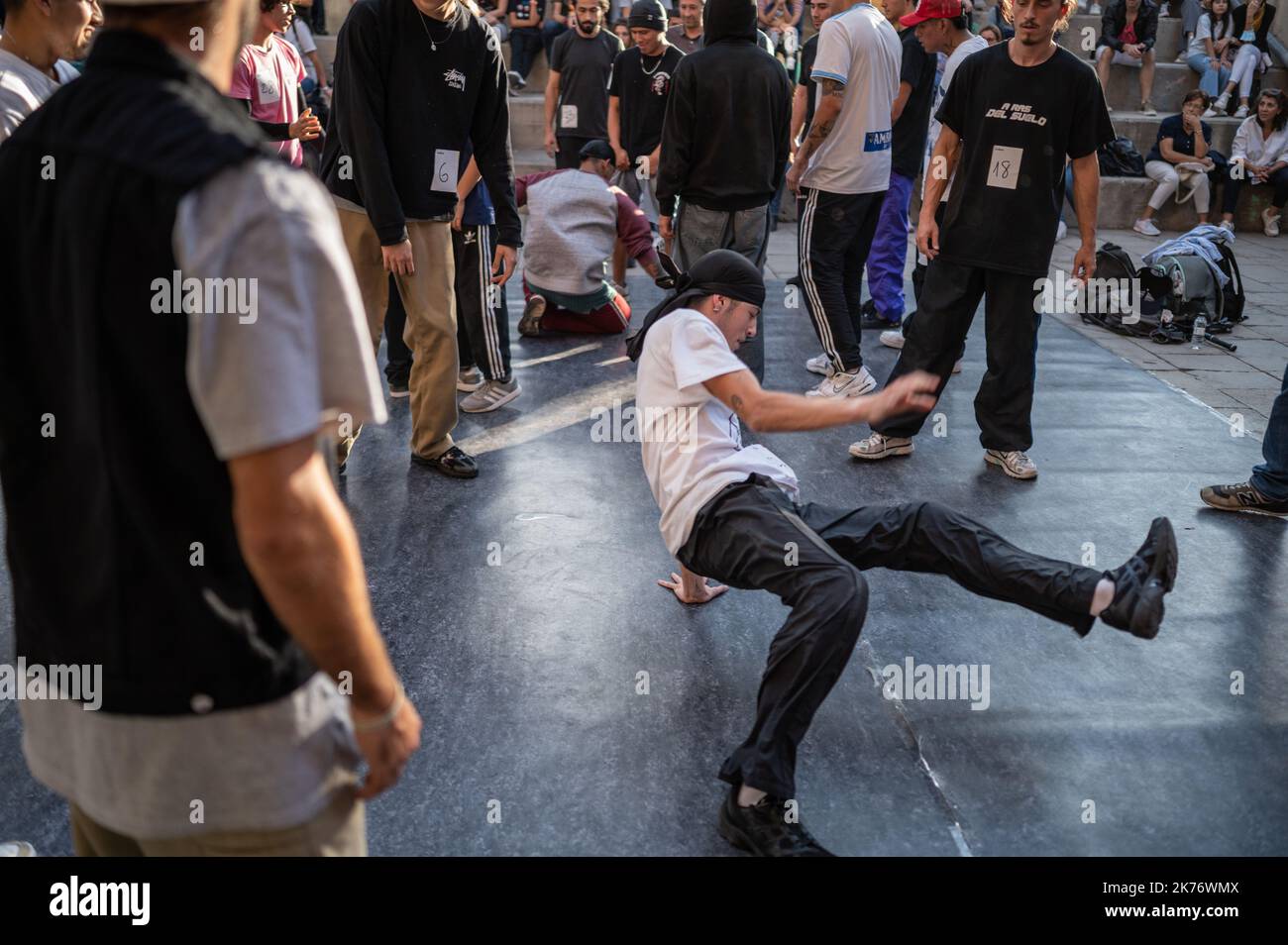 AC Versus Breakdance National Championship, Zaragoza, Spain Stock Photo ...