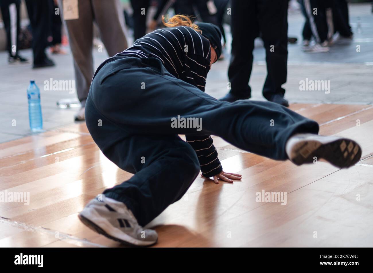 AC Versus Breakdance National Championship, Zaragoza, Spain Stock Photo ...