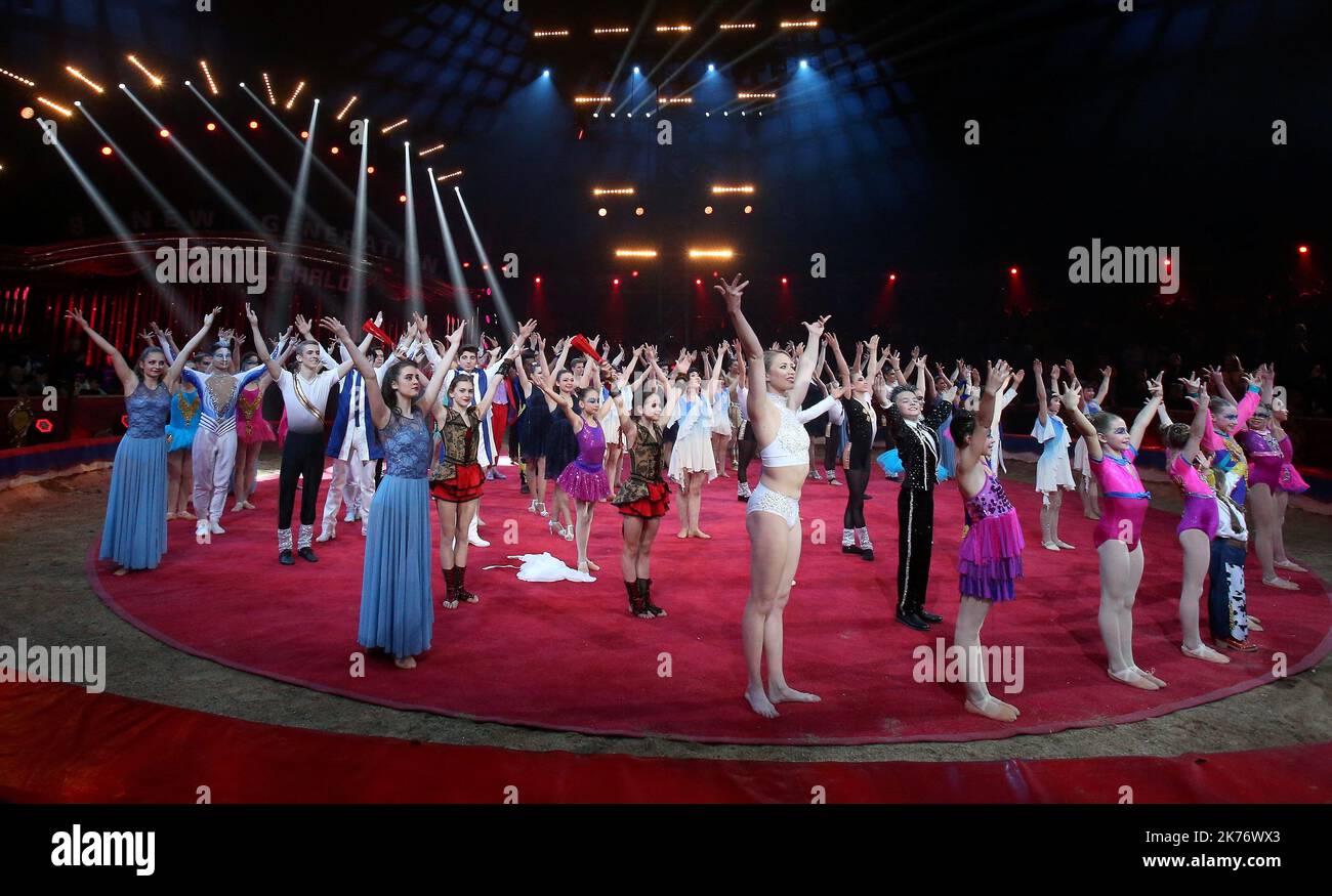 International Circus Festival of Monaco Stock Photo - Alamy