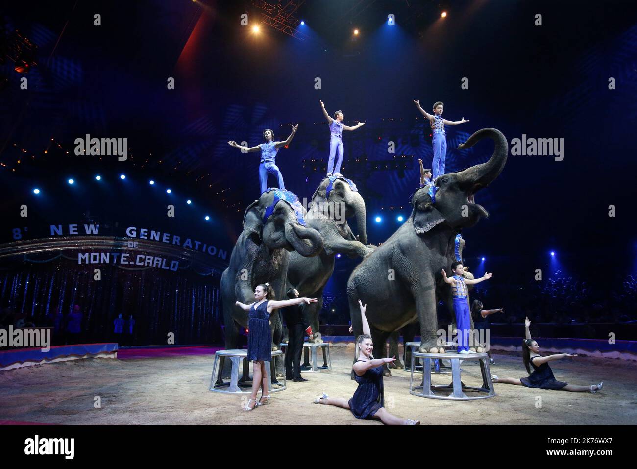 International Circus Festival of Monaco Stock Photo - Alamy