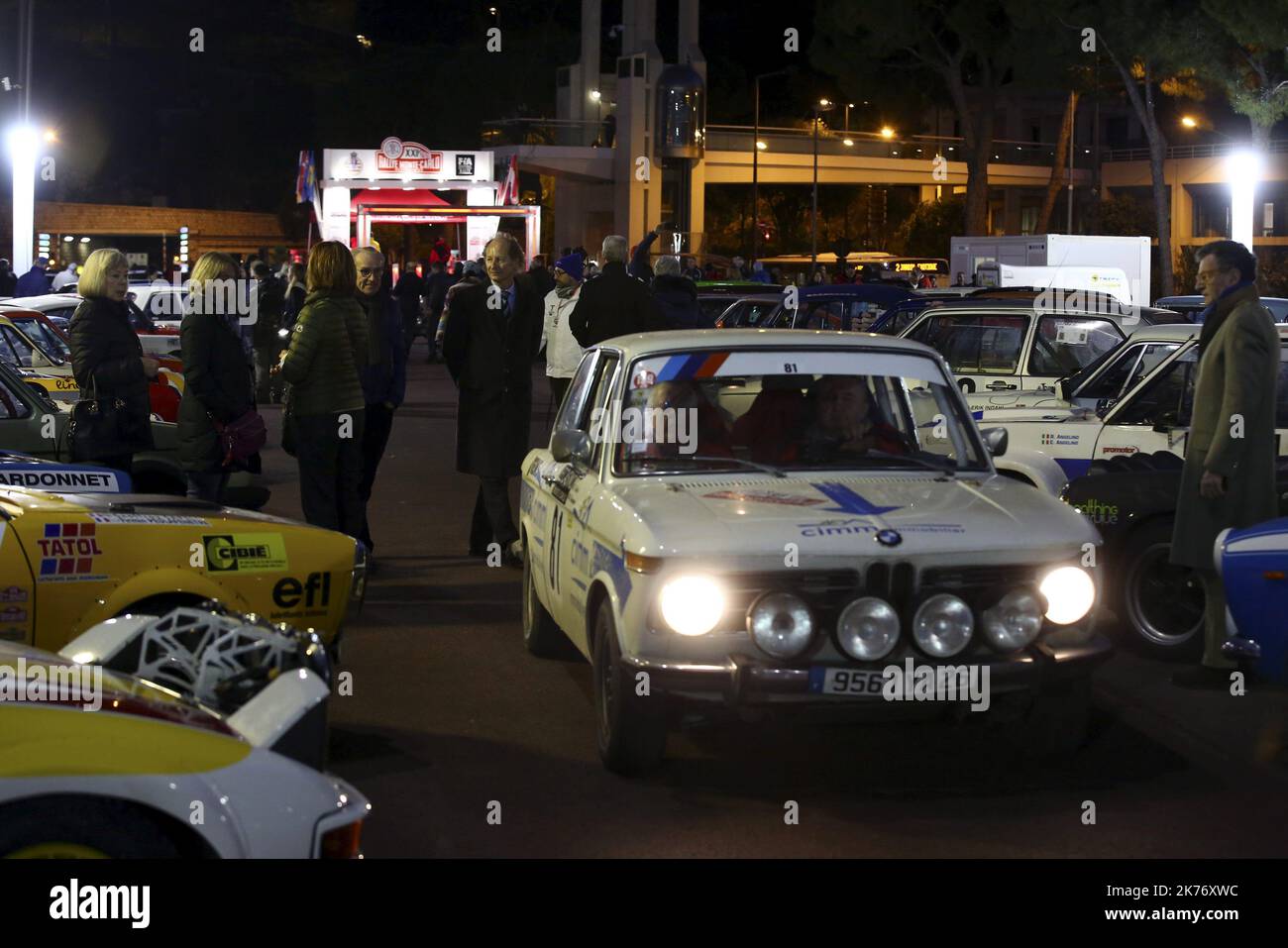 Monte Carlo historic rally Stock Photo - Alamy