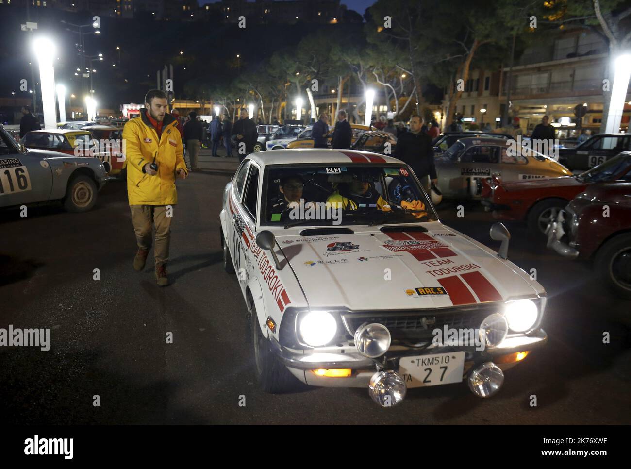 Monte Carlo historic rally Stock Photo - Alamy