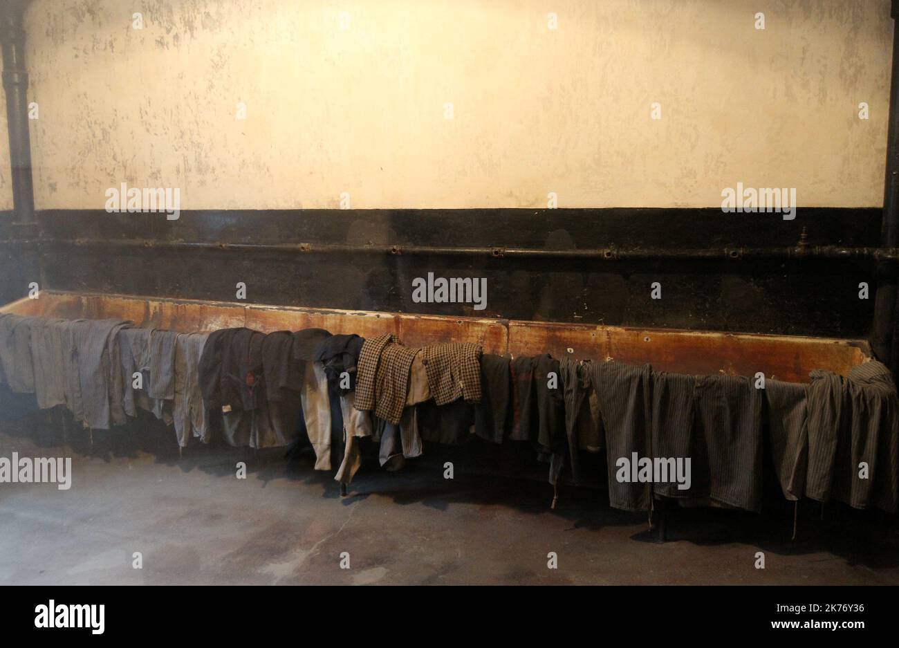 The Auschwitz concentration camp in Oswiecim (Auschwitz) in Poland ...