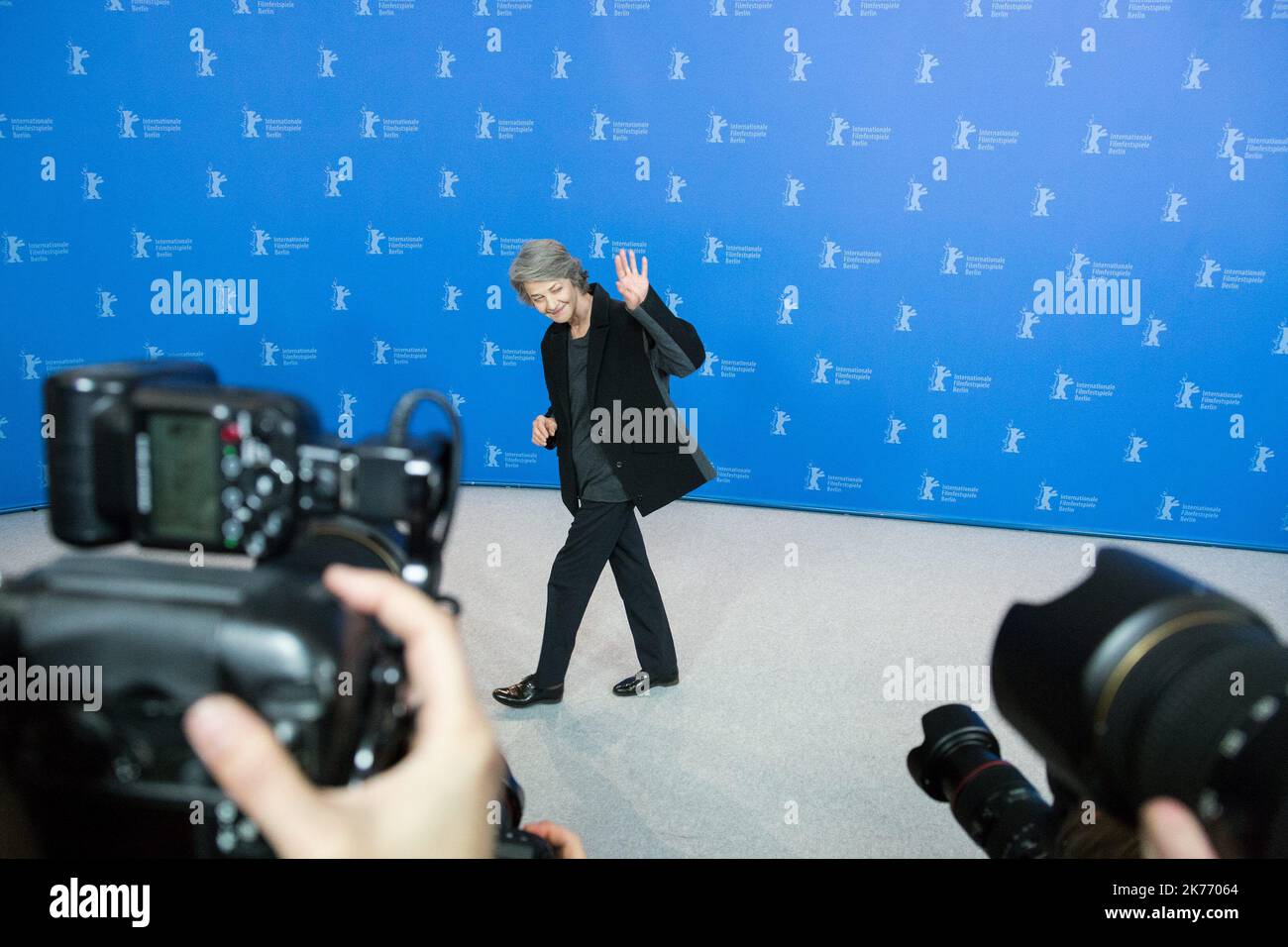 British actress Charlotte Rampling, who is to be awarded with an ...