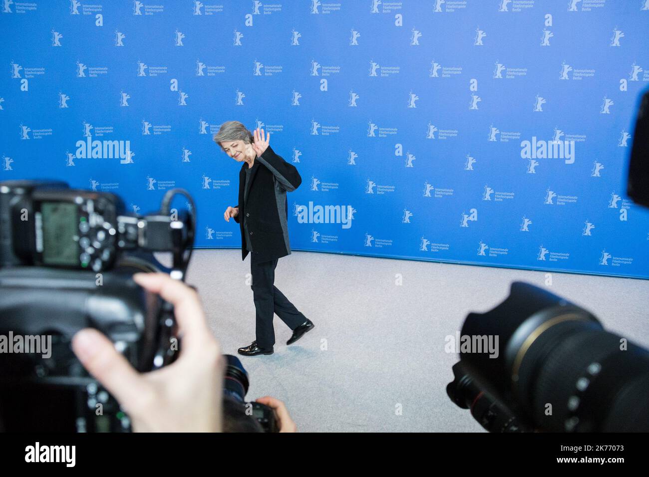 British actress Charlotte Rampling, who is to be awarded with an ...