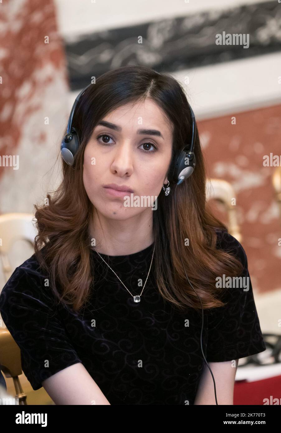 .Nadia Murad. First meeting of the Gender Equality Avisory Council (G7 ...