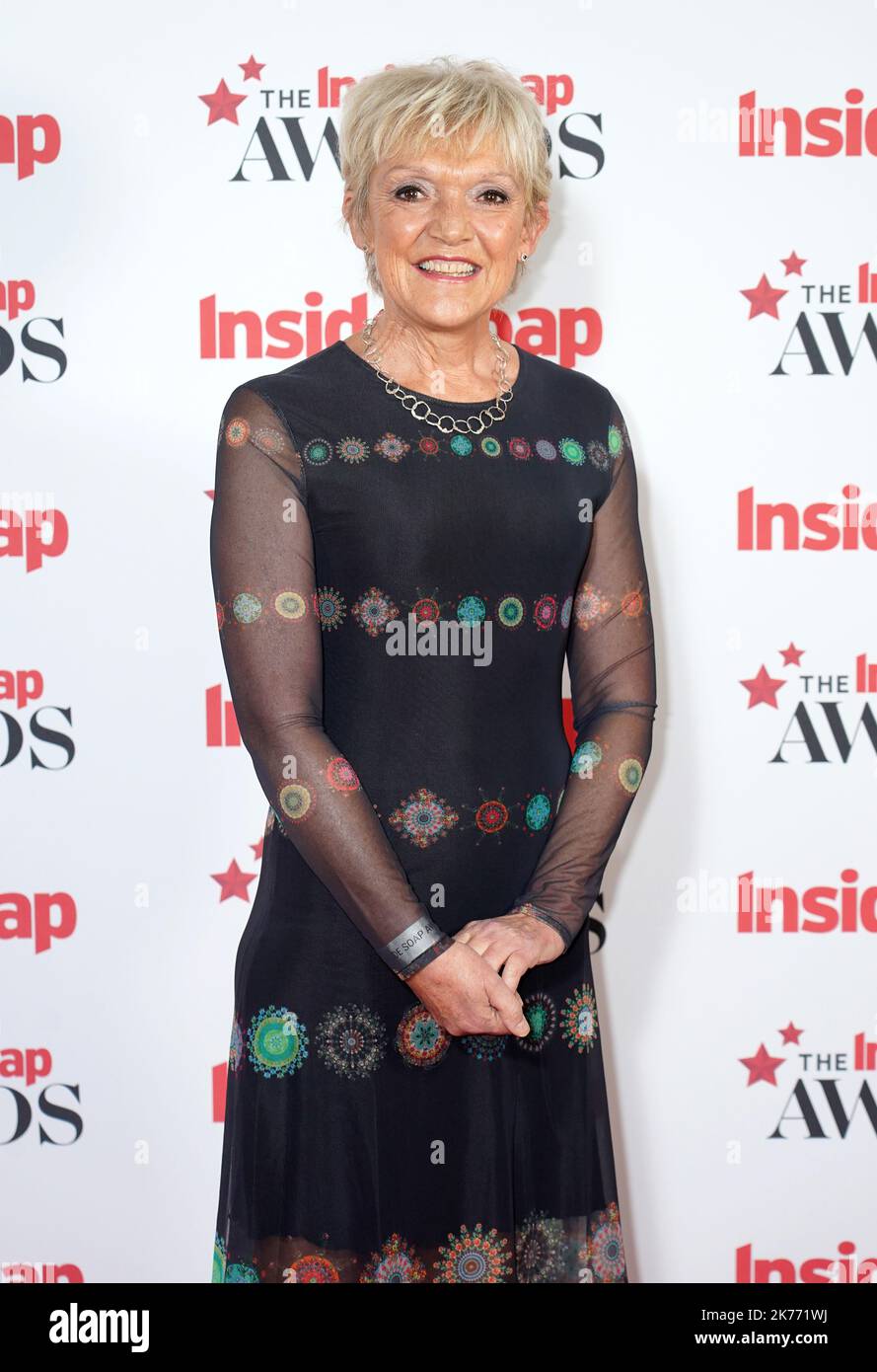 Gillian Wright at the Inside Soap Awards at 100 Wardour Street in London. Picture date: Monday ...
