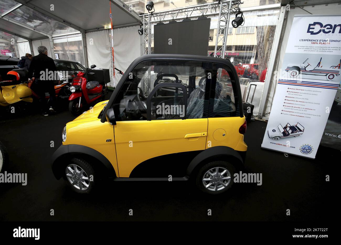 Monaco International Automotive Fair Stock Photo - Alamy