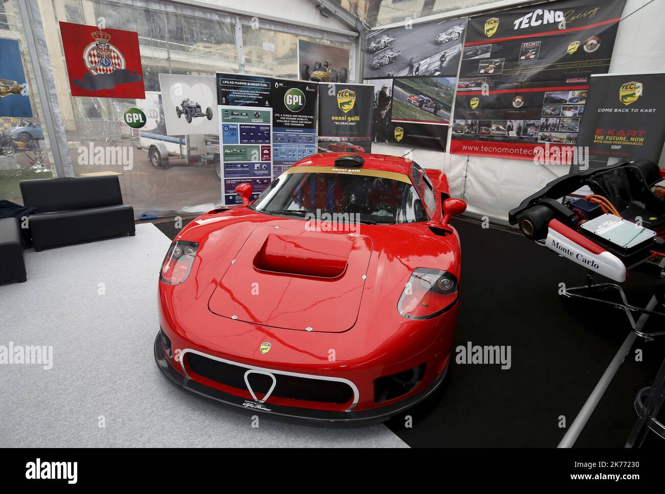 Monaco International Automotive Fair Stock Photo - Alamy