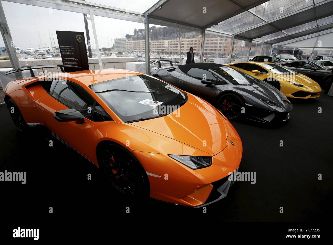 Monaco International Automotive Fair Stock Photo - Alamy