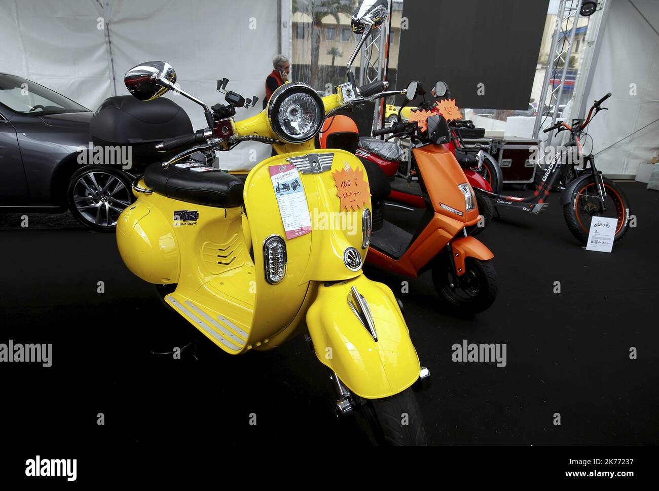 Monaco International Automotive Fair Stock Photo - Alamy