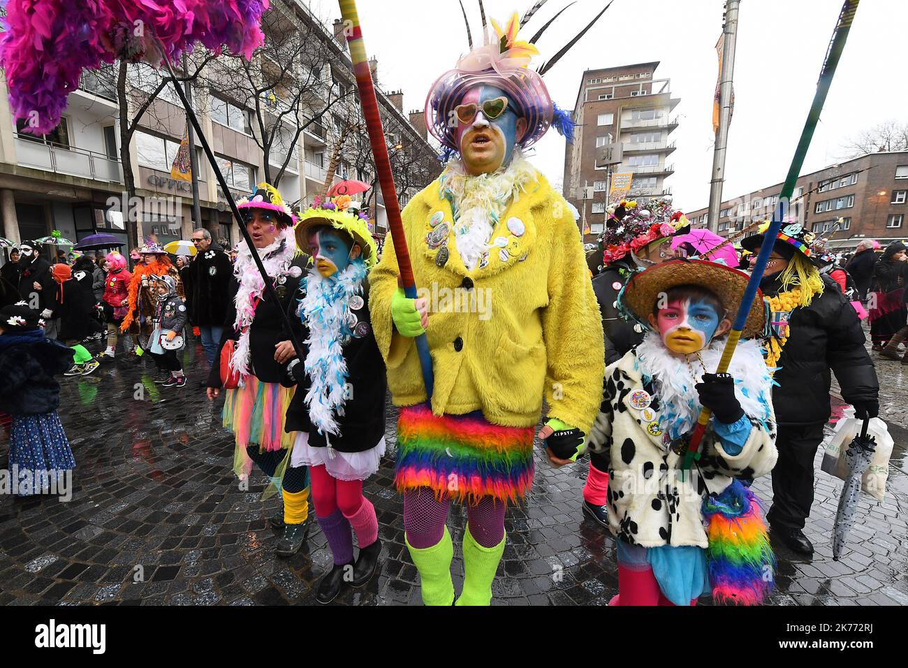 Carnival of Dunkirk, the ball of the uncle Co Stock Photo - Alamy