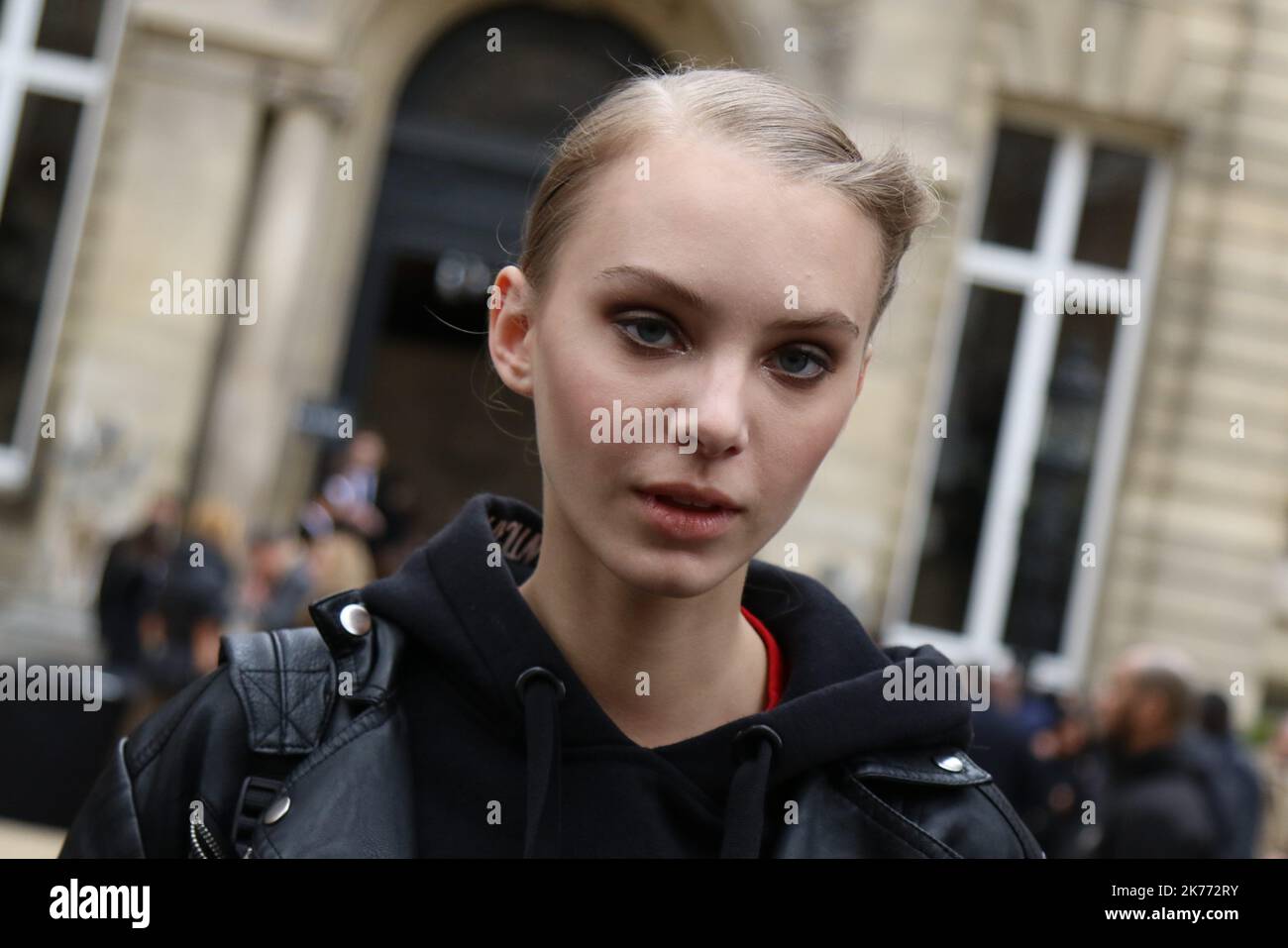 Model at the Elie Saab - Fashion Show Women Fall Winter 19-2020 as part ...