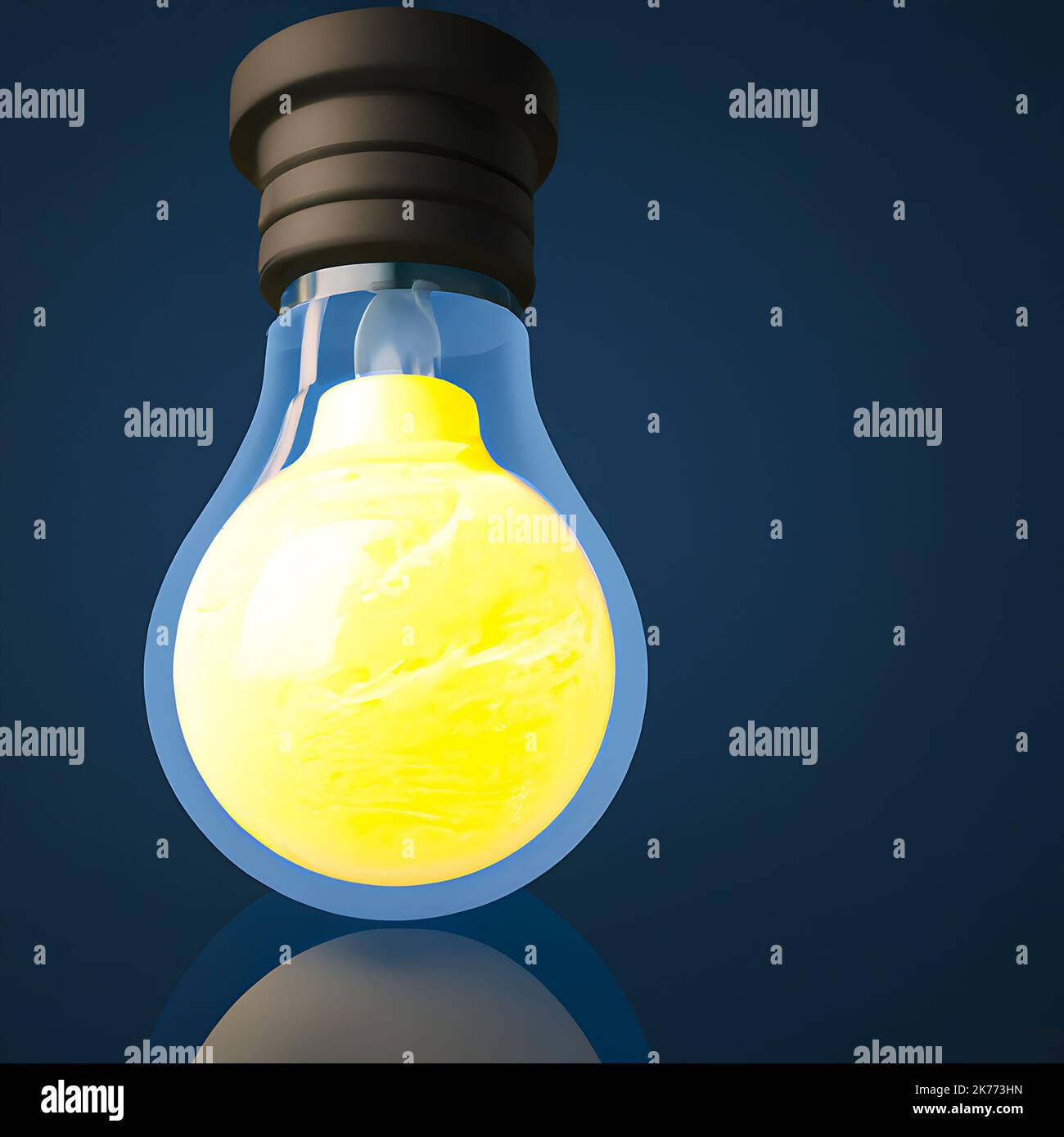 light bulb and question Stock Photo - Alamy