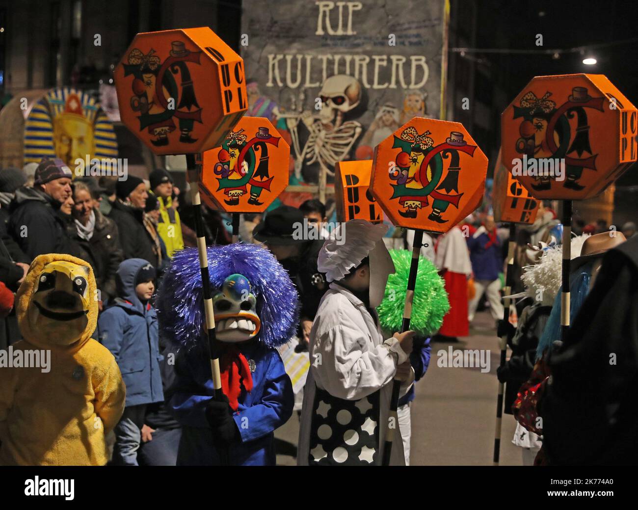 Carnival in Basel, Switzerland on March 10, 2019 Stock Photo - Alamy