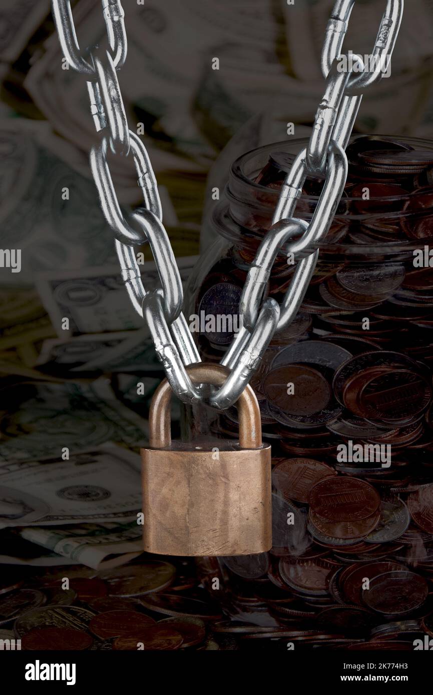 Keeping close control of your finances is important as this image ...