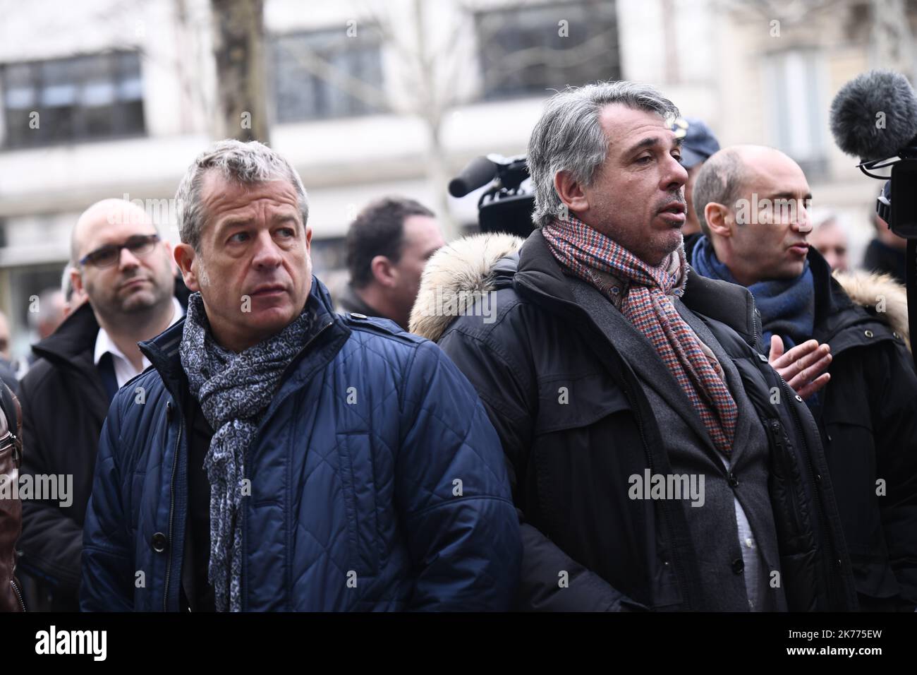 Jean-Claude Delage and Frederic Lagache. Gathering police unions on the ...
