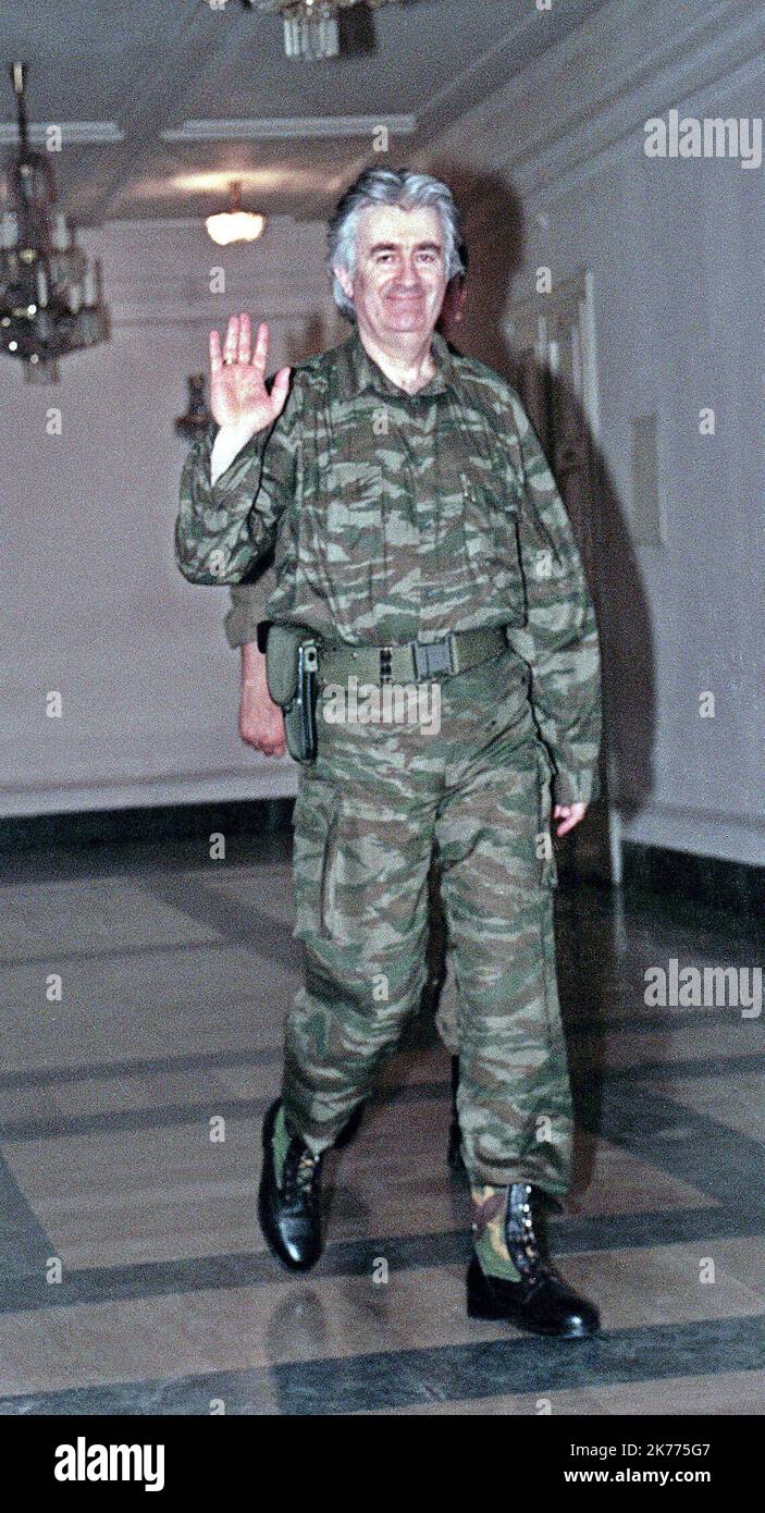 Radovan karadzic trial hi-res stock photography and images - Alamy