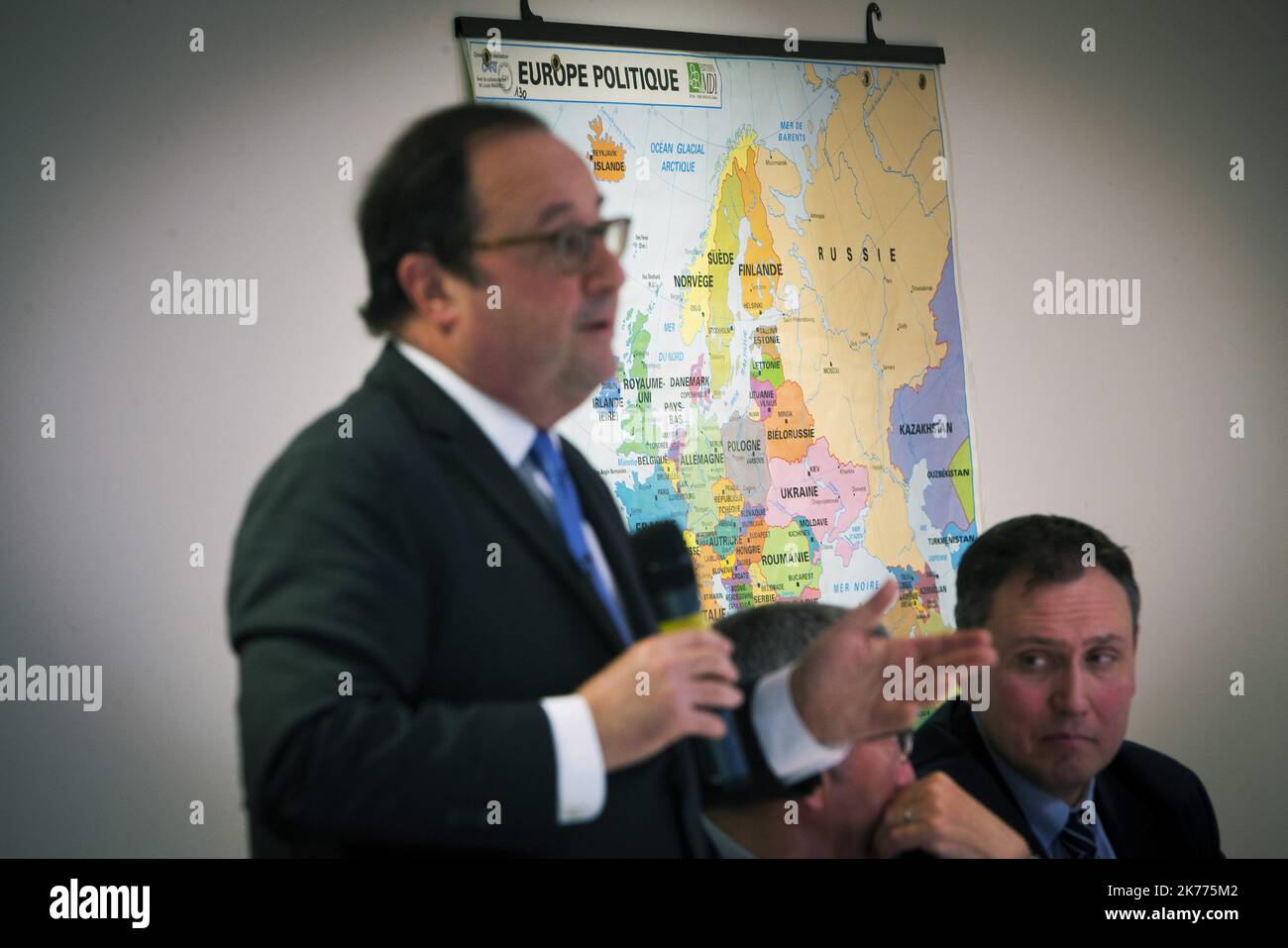 Former French President Francois Hollande Stock Photo - Alamy