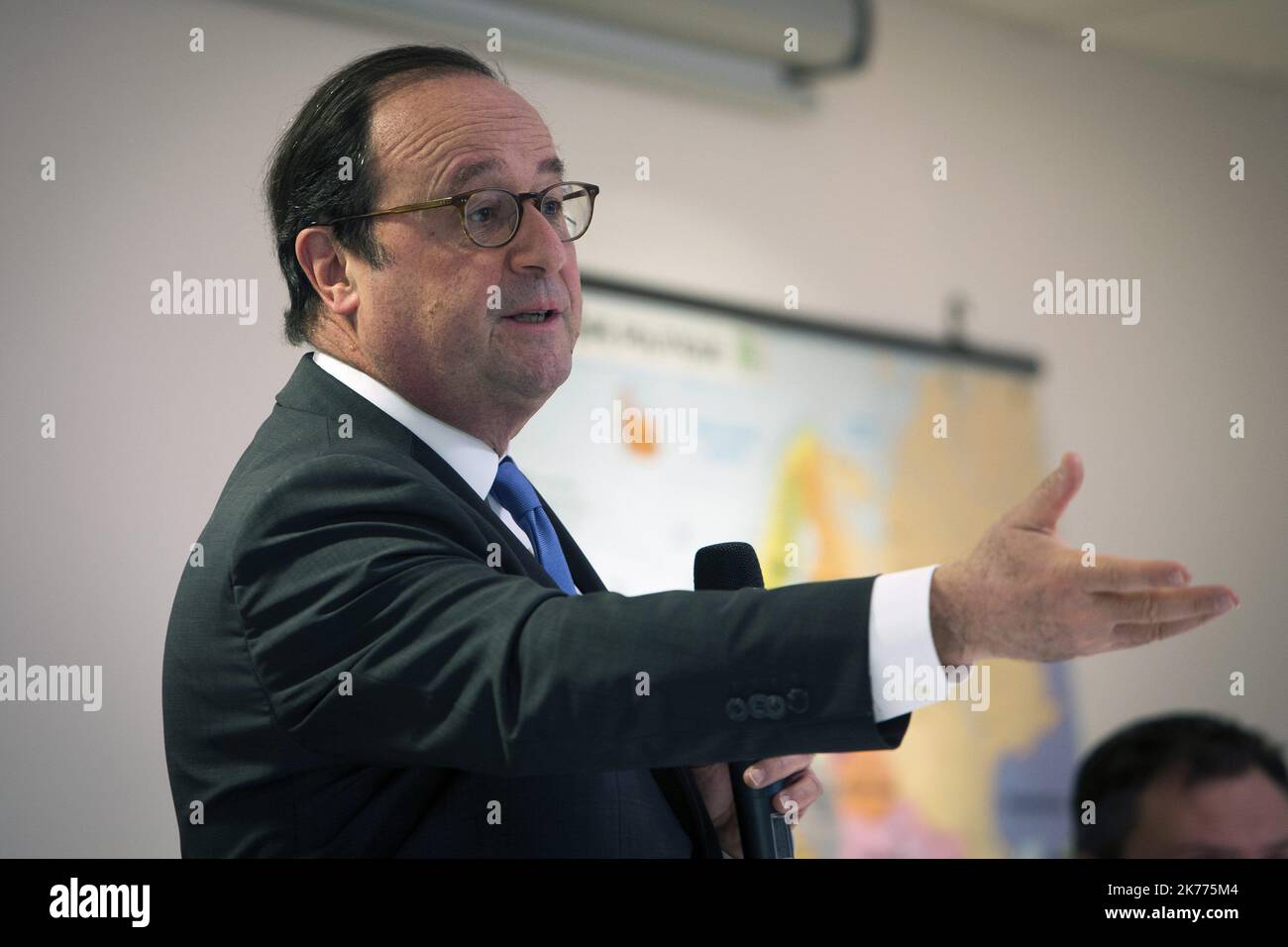Former French President Francois Hollande Stock Photo - Alamy