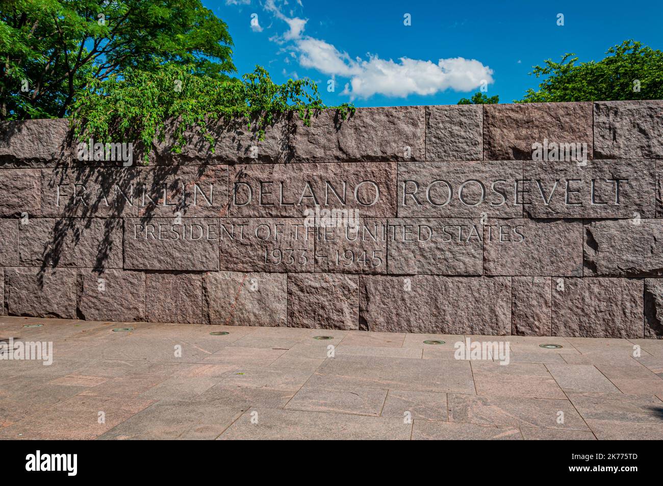 Fdr memorial wall hi-res stock photography and images - Alamy