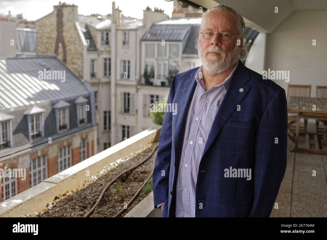 American author Michael Connelly pictured in Paris, France, on march ...