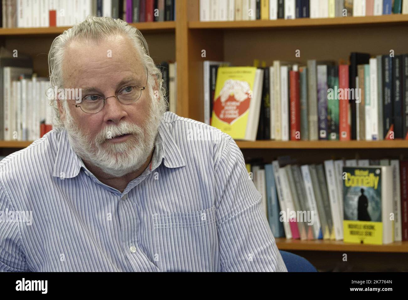 American author Michael Connelly pictured in Paris, France, on march 25th 2019 Stock Photo - Alamy