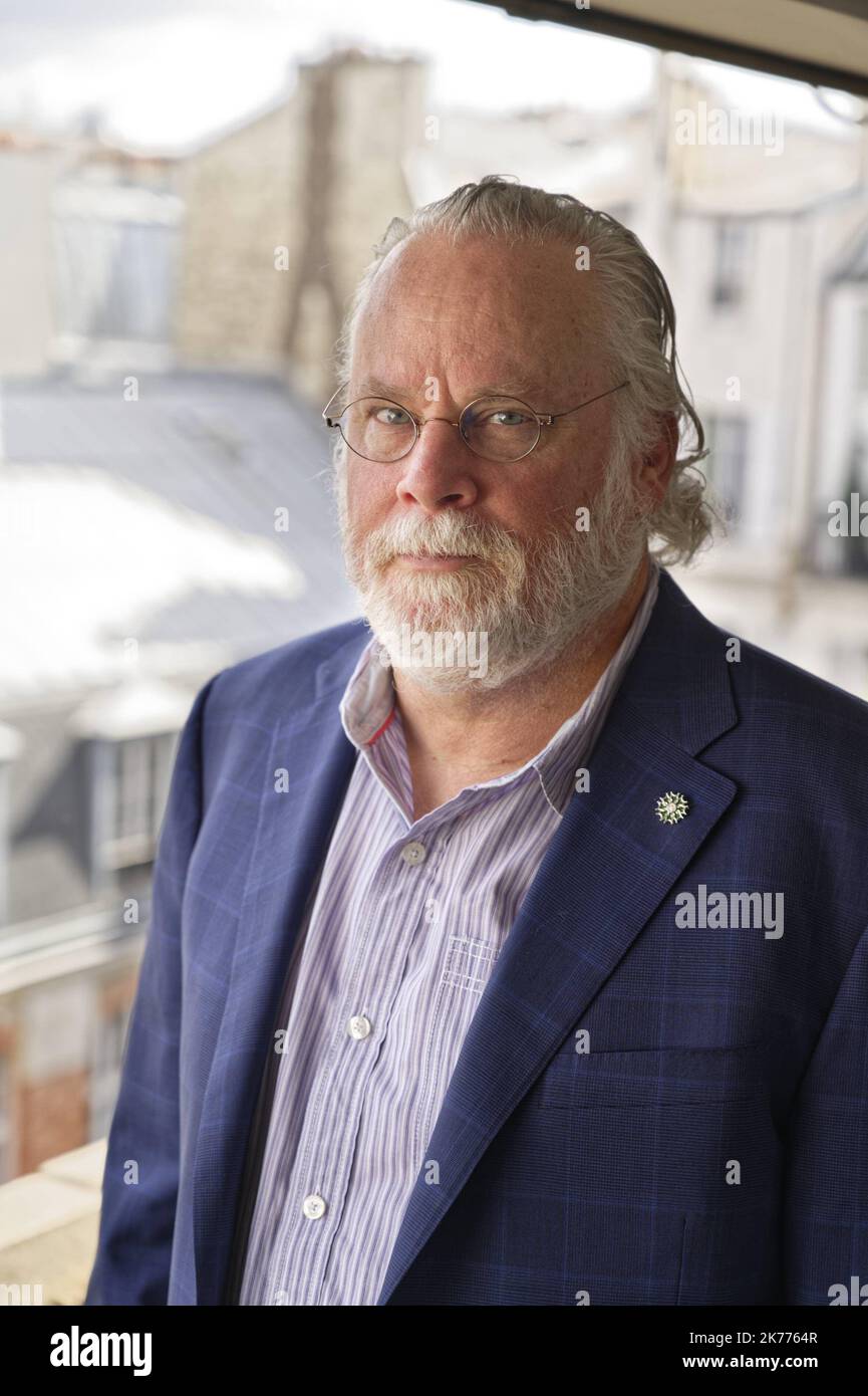 American author Michael Connelly pictured in Paris, France, on march ...