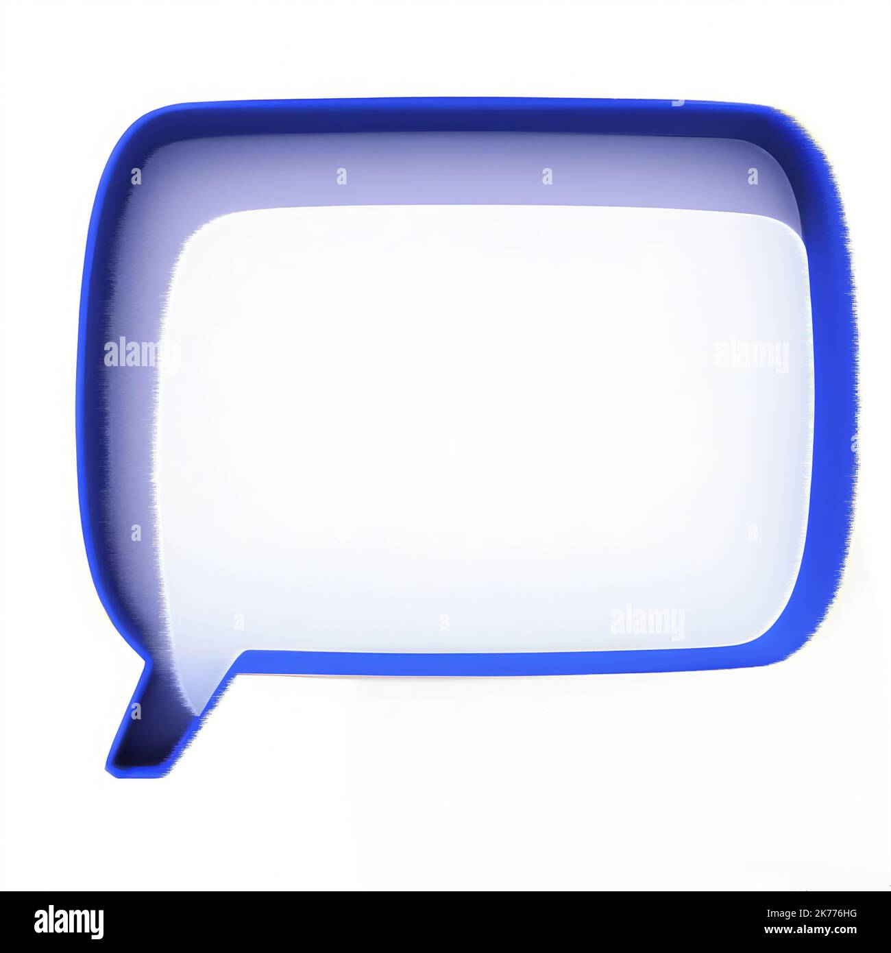 3d speech bubble Stock Photo - Alamy