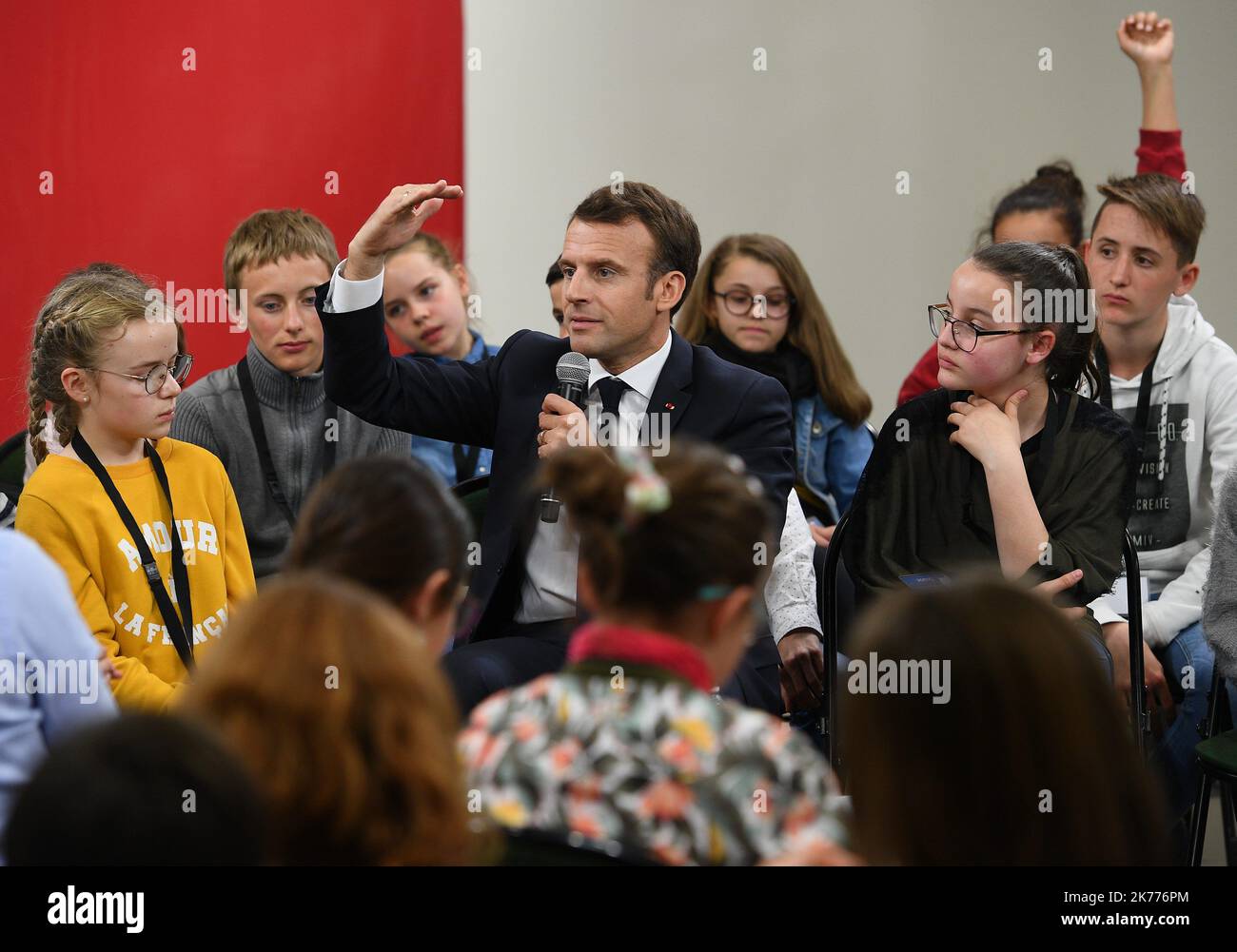 Emmanuel macron children hi-res stock photography and images - Alamy