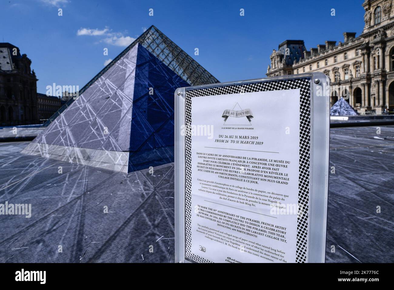 Paris / France On the occasion of the 30th anniversary of the Louvre ...