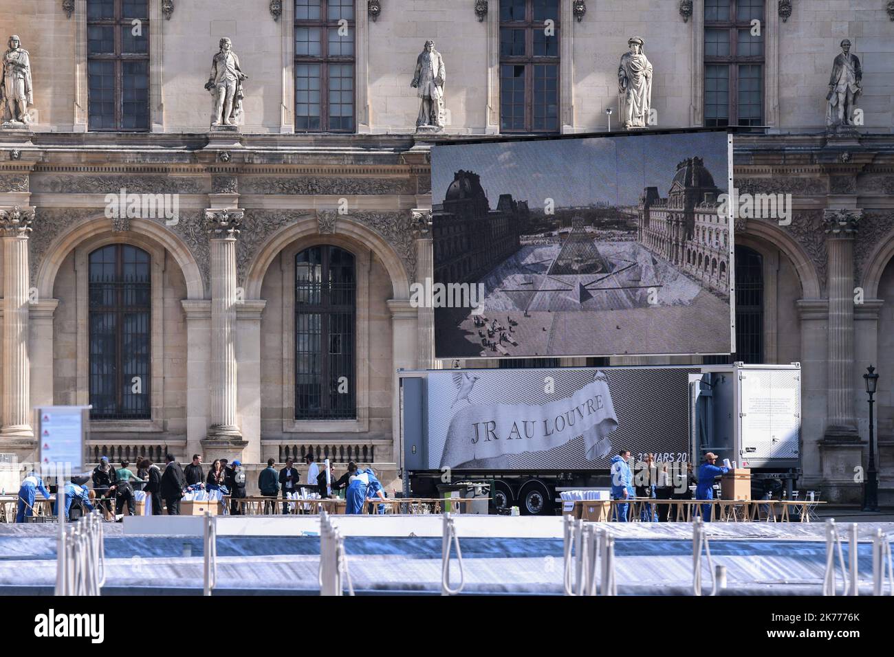 Paris / France On the occasion of the 30th anniversary of the Louvre ...