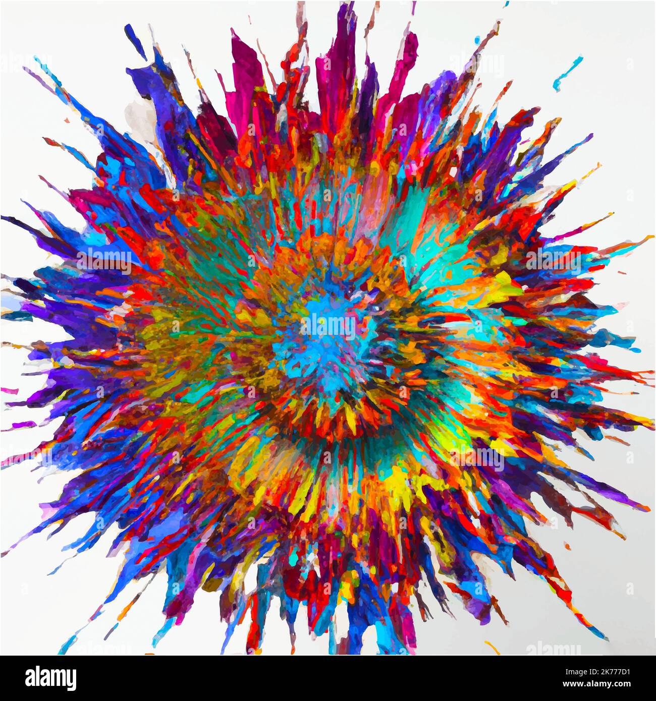 Modern pattern leaf flower hi-res stock photography and images - Alamy