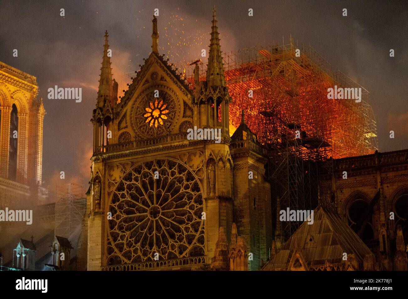 A fire has broken out at the famous Notre-Dame cathedral in Paris and ...