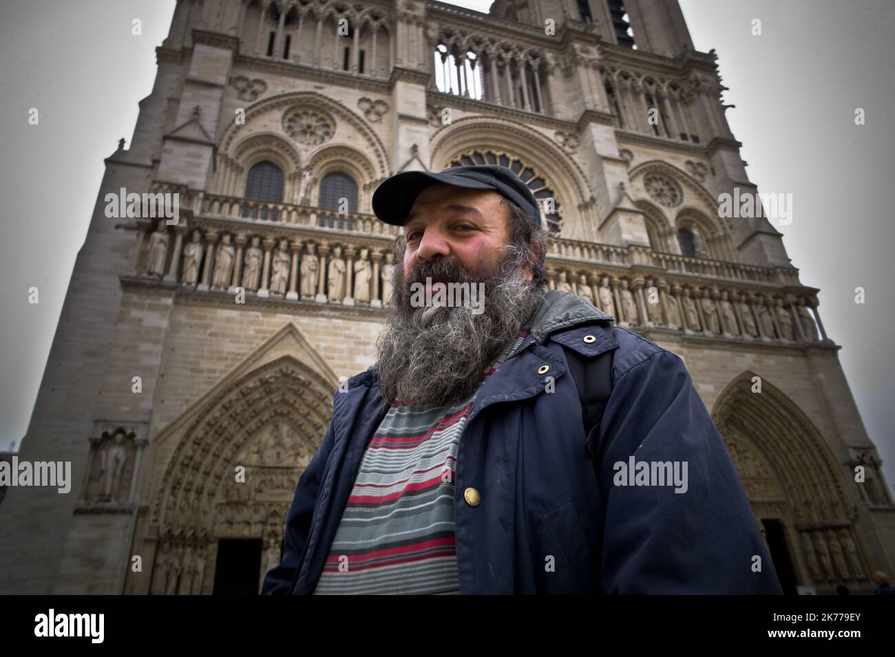 Victor, a romanian homeless Stock Photo - Alamy
