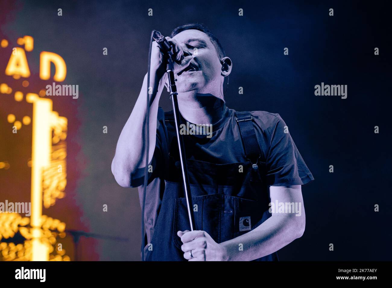 Copenhagen, Denmark. 14th, October 2022. The Scottish post-punk band ...