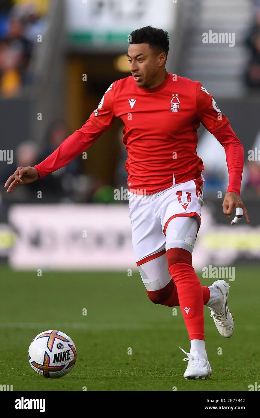 Jesse Lingard of Nottingham Forest in action during the Premier League ...