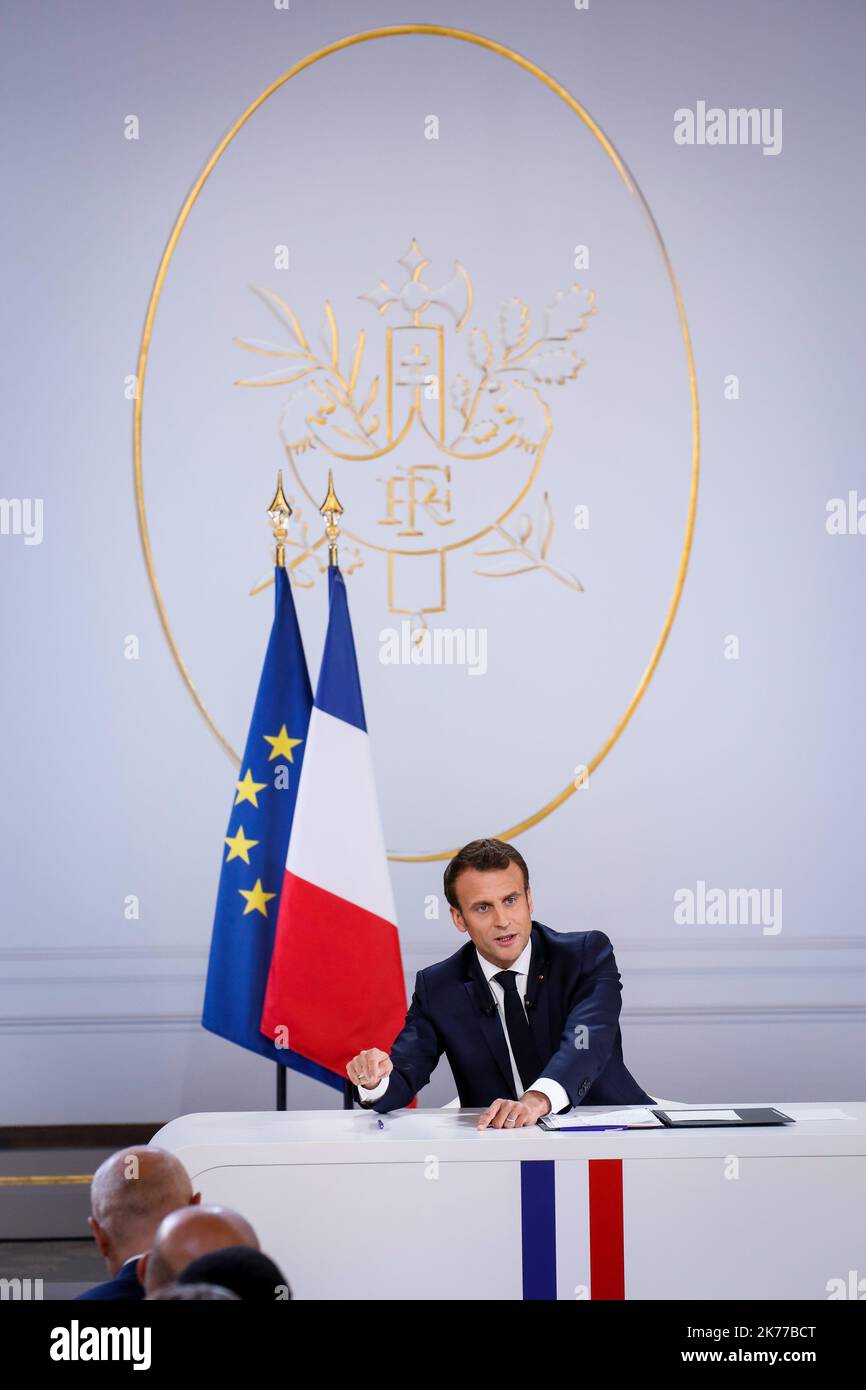 Emmanuel Macron announces measures in response to national debate ...