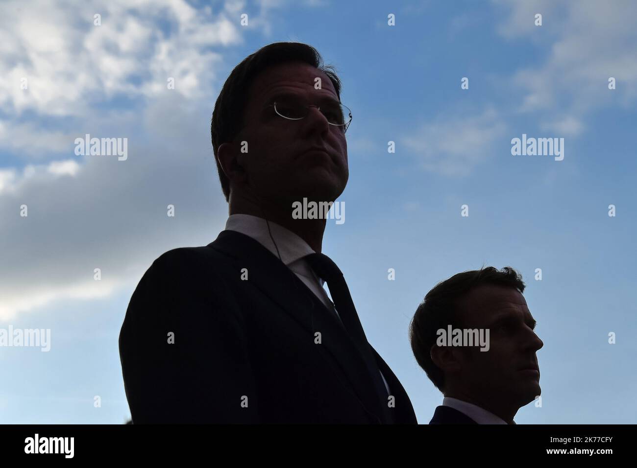 The President of the French Republic, Emmanuel Macron received the ...