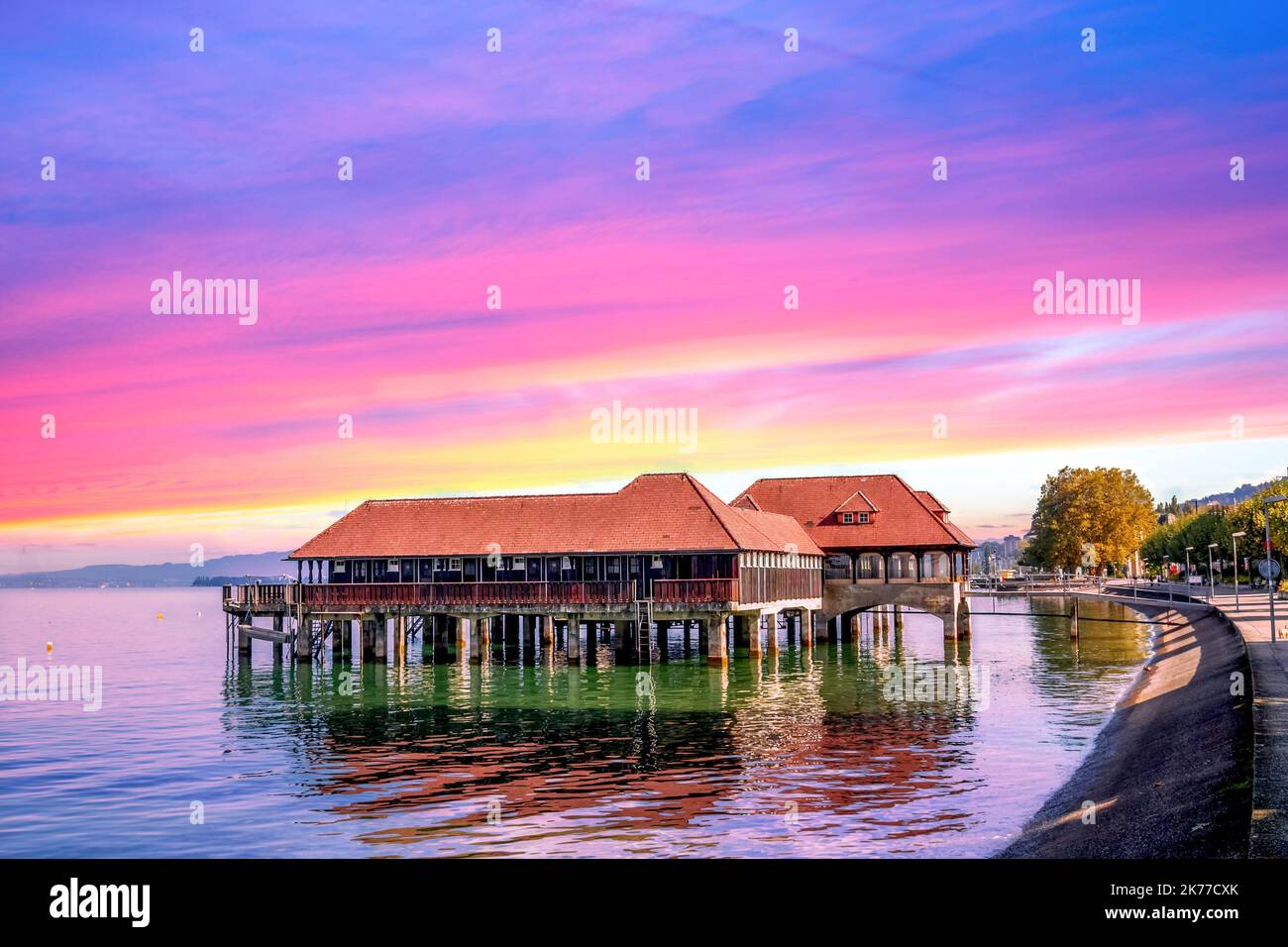 Corn house in Rorschach, Switzerland Stock Photo - Alamy