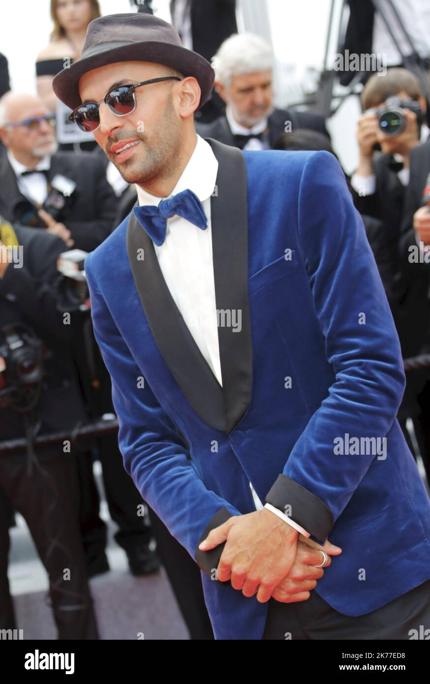 JR arrives for the screening of 'Les Miserables' during the 72nd annual ...
