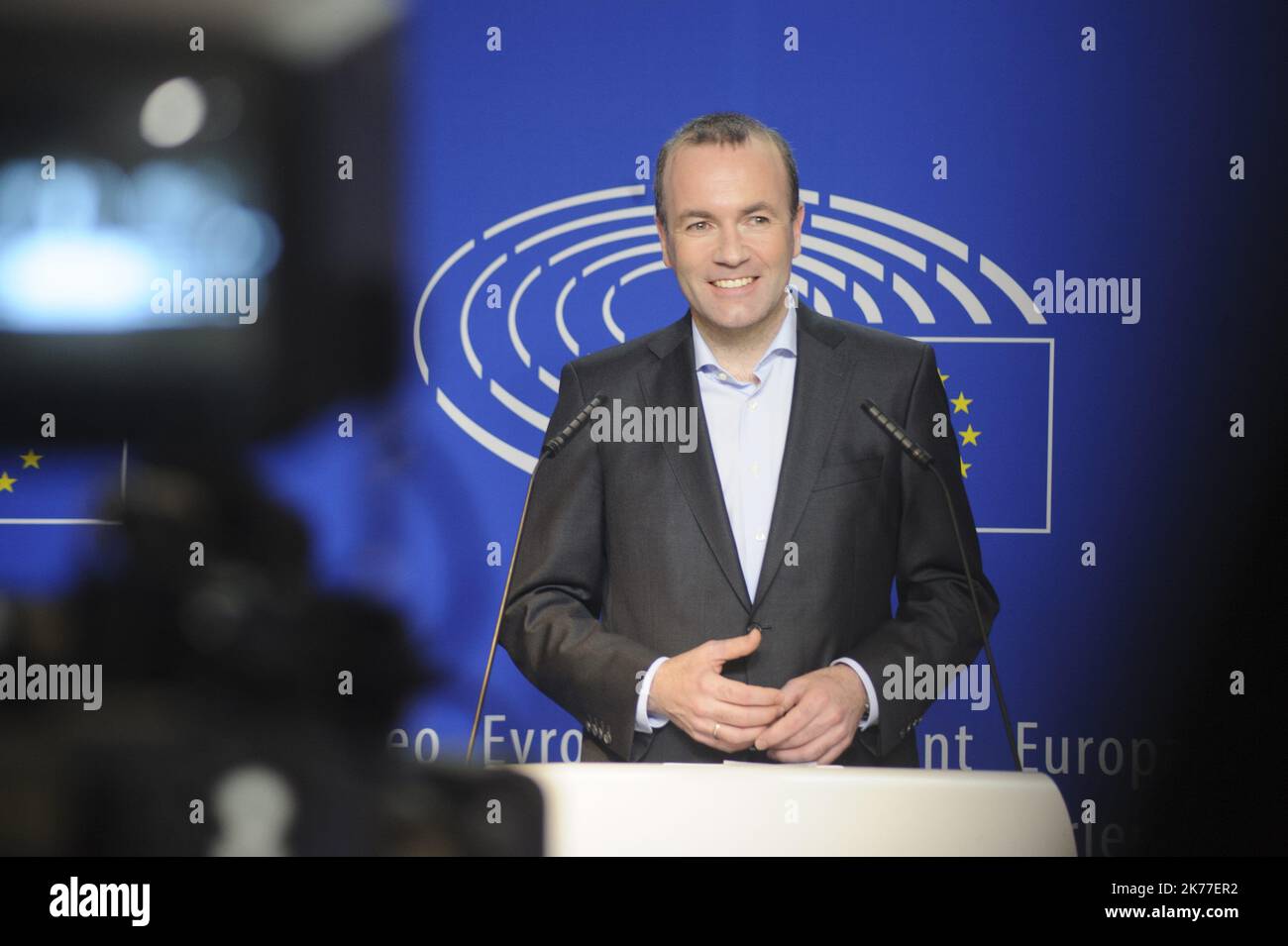 Press conference by Manfred Weber, candidate for the EPP (European ...