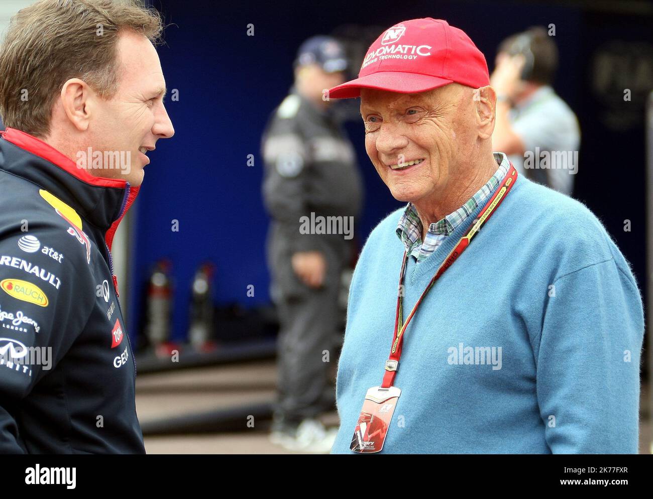Niki Lauda former Formula 1 driver Grand Prix of Monaco Stock Photo - Alamy