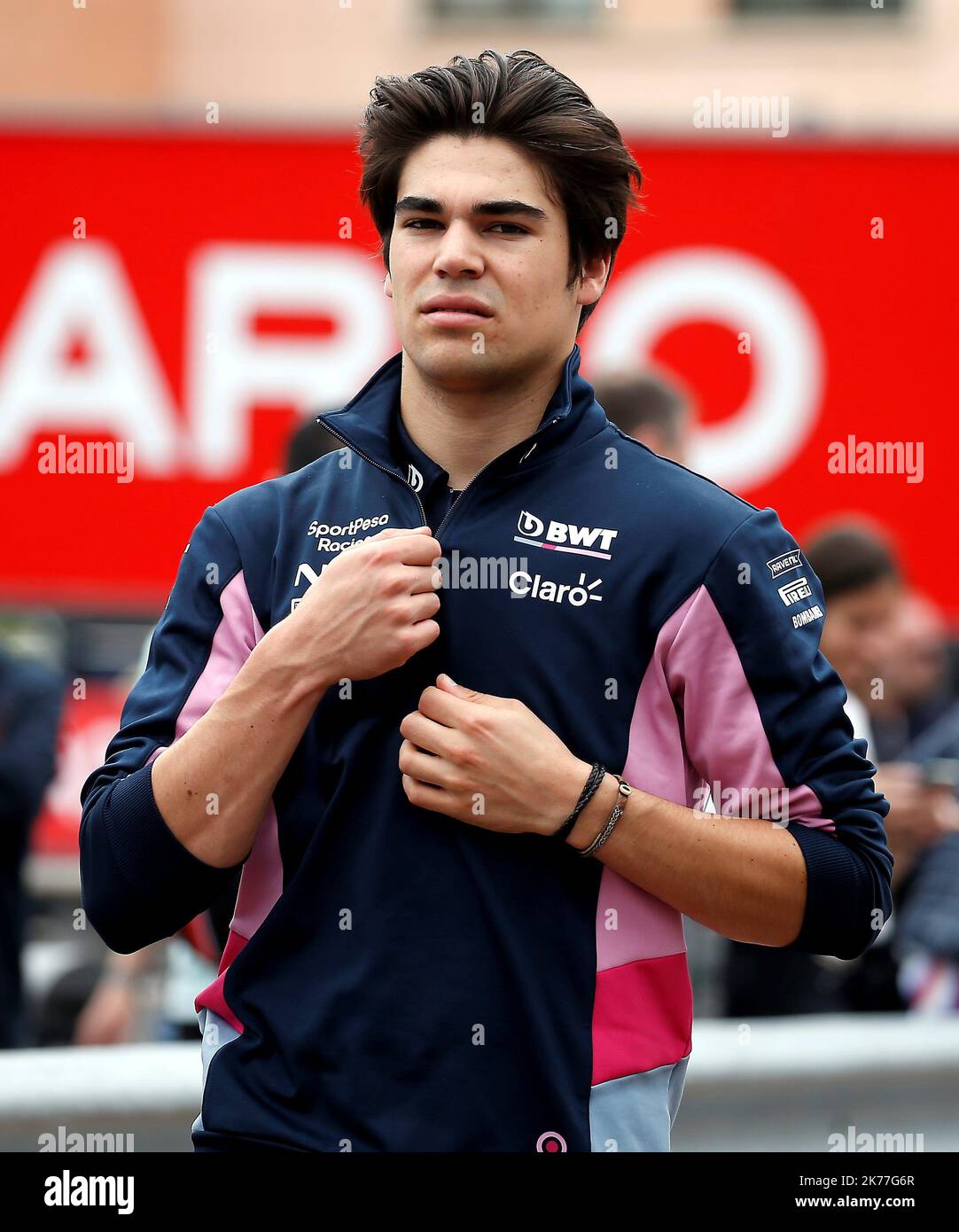 Lance Stroll during Paddock day of Monaco Grand Prix at the Circuit de ...