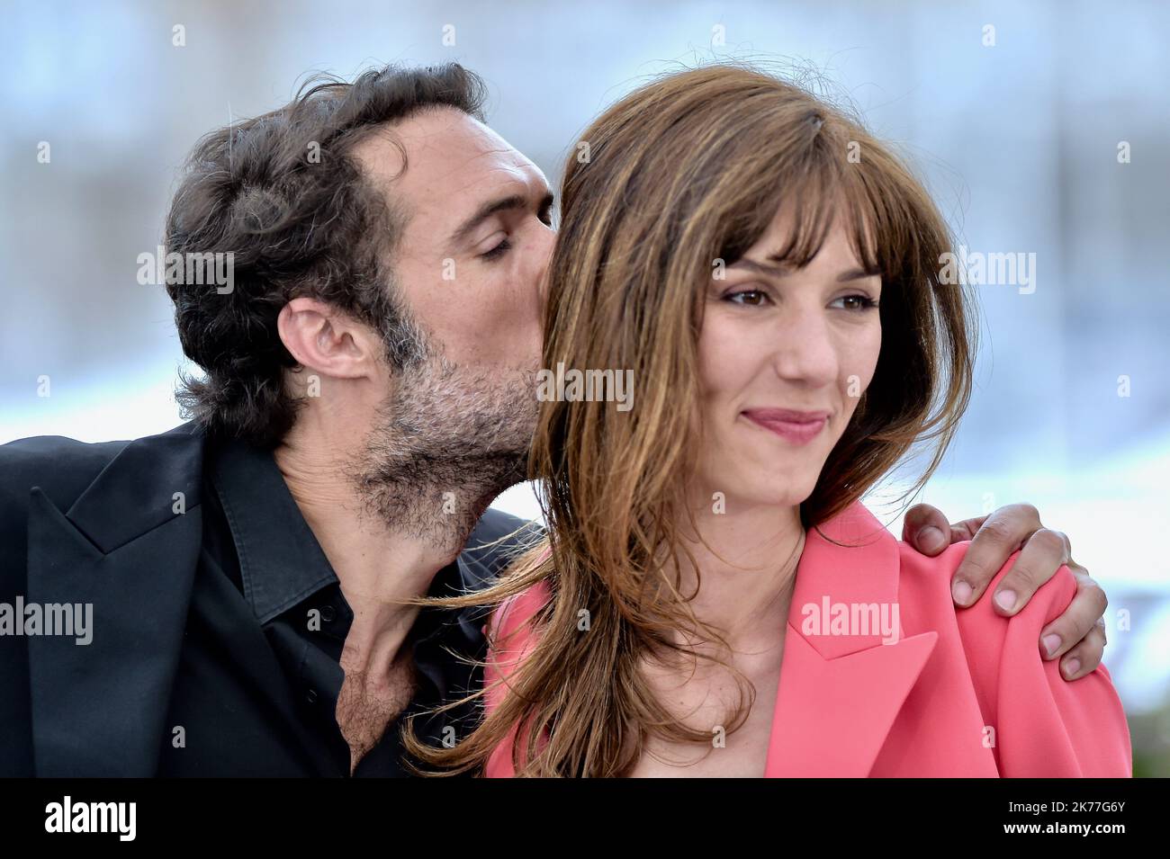 Doria Tillier and Nicolas Bedos attending the La Belle Epoque Photocall ...