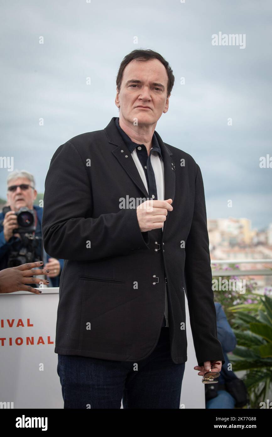 Quentin Tarantino attending the Once Upon a Time in Hollywood Photocall ...